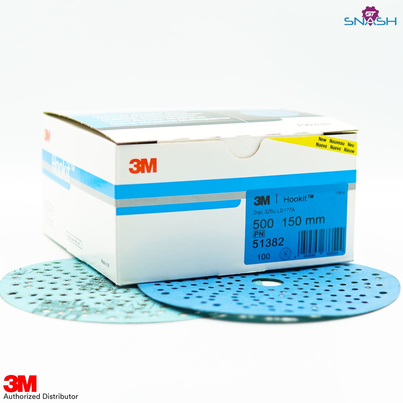 51382 - 3M Blue Abrasive 150mm P500